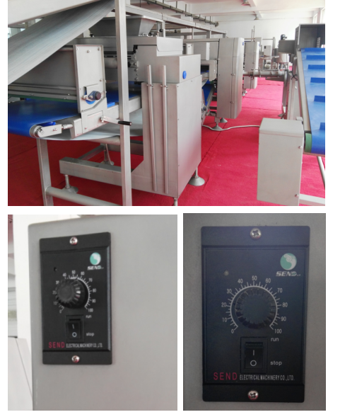 Puff Pastry Laminator With Advanced PLC System , 12 Flour Duster ...