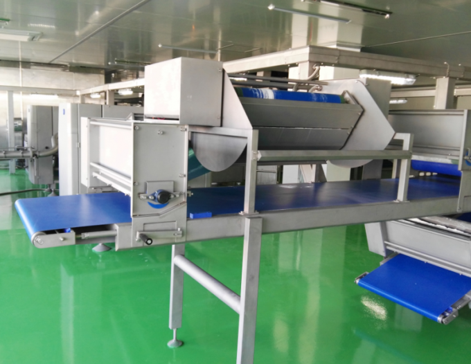 900 Mm Table Width Industrial Croissant Bread Maker Laminating Line ...